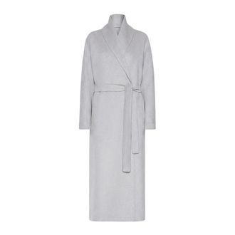 Max Mara Anna Langmantel - - Coats - Damen - Grau - XS