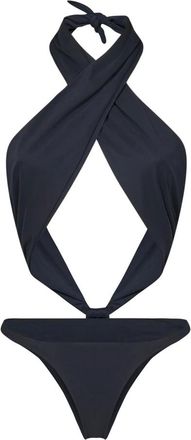 Reina Olga Femme, Maillots de bain, Noir, Taille: 40 FR Maillot de bain br&eacute;silien noir avec top crois&eacute;