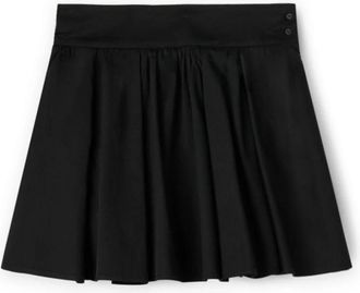 Motivi Femme, Jupes, Noir, Taille: 42 FR Jupe Courte &Eacute;vas&eacute;e