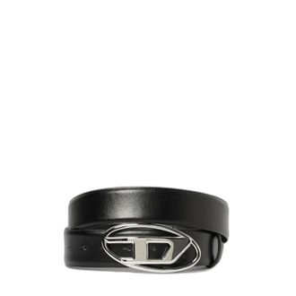 Diesel Homme, Accessoires, Noir, Taille: 100 CM Ceinture en cuir B-1Dr 4cm