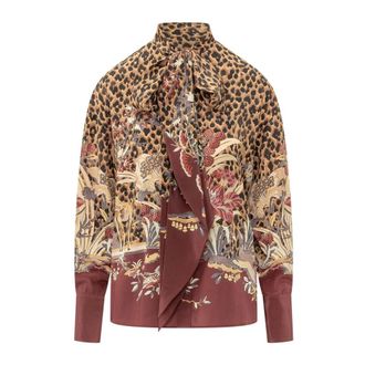Etro Damen, Blusen & Hemden, Braun, XSGr&ouml;&szlig;e