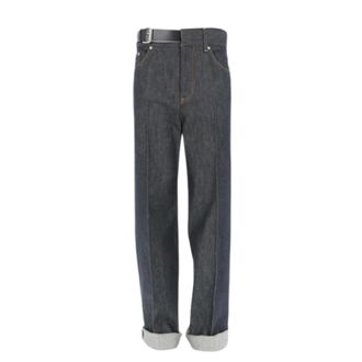 Stella McCartney Blaue Denim Gerades Jeans - - Jeans - Damen - Blau - W25