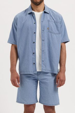 Mud Jeans Herren vegan Hemd Seb Stone Vintage