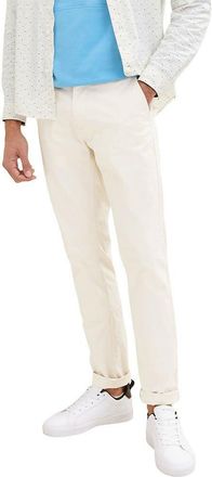 Tom Tailor Herren 1035046 Travis Slim Chino Hose, 13808 - Creme, 27W / 32L