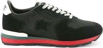 Atlantic Stars Antevoc Chaussures Homme Noir Cuir 41 EU Lacet Plat Casual Tendance