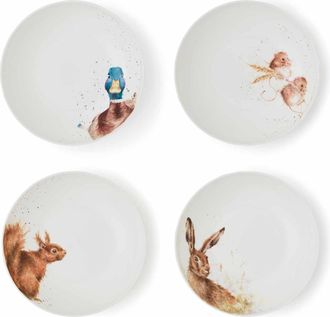 Wrendale Designs Set mit 4 Pastaschalen