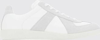 Maison Margiela Replica zweifarbige Sneaker aus Kalbsleder und Veloursleder