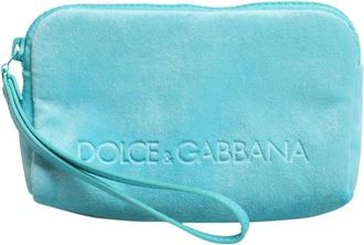 Dolce & Gabbana unisex, Sacs, Bleu, Taille: ONE Size Clutch Pouch Borse