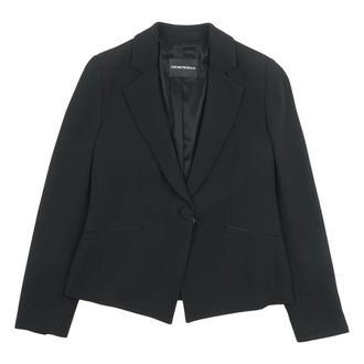 Emporio Armani Femme, Vestes, Noir, Taille: 38 FR Blazers