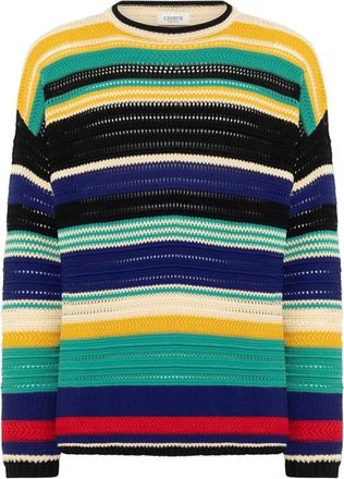 Laneus Homme, Pulls, Multicolore, Taille: M Pull Ras du Cou