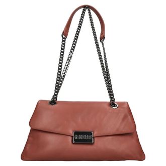 Rebelle Alexis Fluffy Leder Tasche - - Bags - Damen - Braun - ONE SIZE
