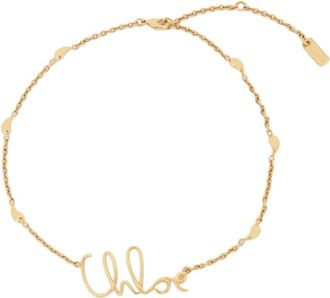 Chlo&eacute; Femme, Accessoires, Jaune, Taille: ONE Size Iconic Necklace