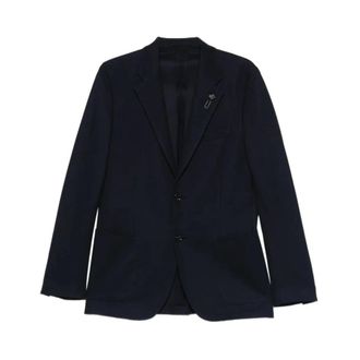 Lardini Classic Straight American - - Jackets - Herren - Blau - L