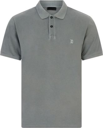 Dondup Homme, Tops, Vert, Taille: 2XL Polo Regular-fit