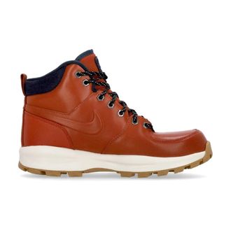 Nike Robuster Leder-High-Boot - - Sport - Herren - Orange - 40 EU