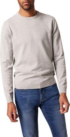 Pierre Cardin Rundhalspullover Strick RH mit Rippbündchen