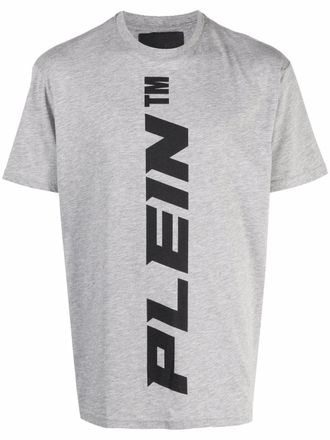 Philipp Plein t-shirt &agrave; logo imprim&eacute; - Gris