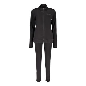 Freddy Zip And High Neck Tracksuit - - Sport - Damen - Schwarzk - L