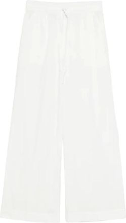 P.A.R.O.S.H. P.a.r.o.s.h., Femme, Pantalons, Blanc, Taille: 40 FR Wide Pantalons