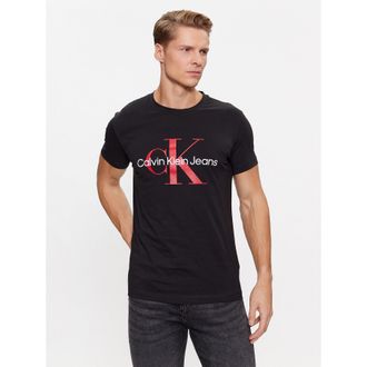 Calvin Klein Jeans T-Shirt J30J320935 Schwarz Slim Fit