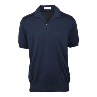 Brunello Cucinelli Herren, Strickwaren, Blau, MGr&ouml;&szlig;e