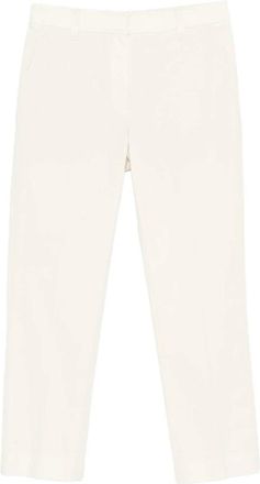 Brunello Cucinelli Femme, Pantalons, Beige, Taille: 34 FR Cropped Pantalons