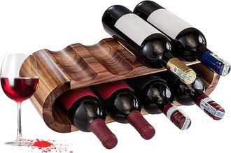 Generic Weinregale | Arbeitsplatten-Organizer mit 2 Ebenen und gro&szlig;er Kapazit&auml;t - Halterungen zur Aufbewahrung von Wein, Geschenk f&uuml;r Erwachsene, Liebhaber, H