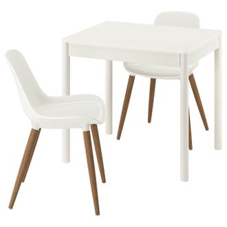 IKEA TONSTAD / GR&Ouml;NSTA Tisch und 2 St&uuml;hle