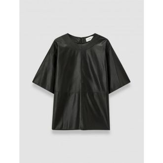 Joseph Femme, Blouses et Chemises, Noir, Taille: 42 FR Tanjic Light Nappa Top