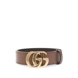 Gucci Double G Leather Belt