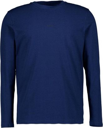 Boss Orange by Hugo Boss BOSS Orange Herren Longsleeve blau