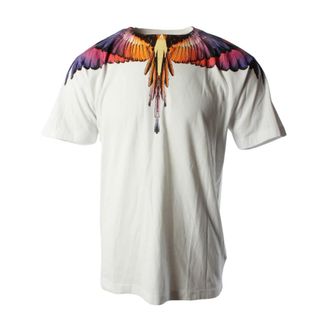 Marcelo Burlon Icon Wings Regular T-shirt - - Tops - Herren - Wei&szlig; - 2XL