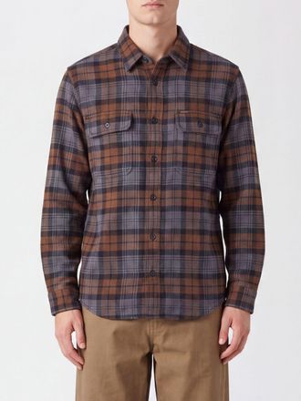 Filson Chemise &agrave; carreaux &agrave; manches longues en flanelle de coton