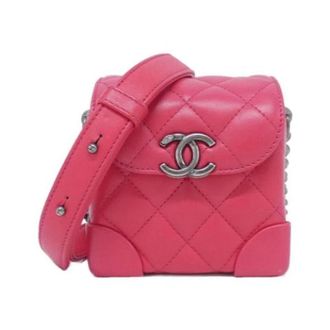 Chanel Pre-owned Vintage Schultertasche - - Pre-owned - Damen - Rosa - ONE SIZE
