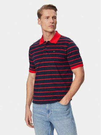 Tommy Jeans Poloshirt DM0DM22708 Dunkelblau Regular Fit