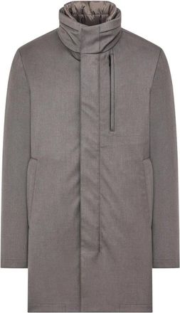 Duno Blake 2-in-1 Mantel - - Coats - Herren - Grau - XL