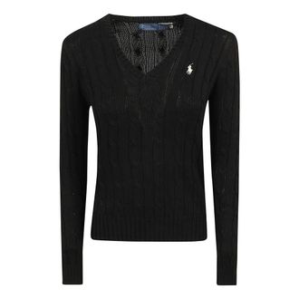Polo Ralph Lauren Damen, Strickwaren, Schwarzk, MGr&ouml;&szlig;e