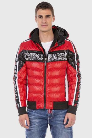 Cipo & Baxx Winterjacke Jacke mit modischer Steppung