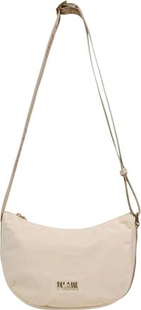 Alviero Martini 1A Classe Femme, Sacs, Beige, Taille: ONE Size Sac bandouli&egrave;re Mezzaluna