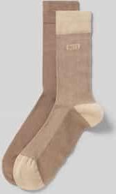 HUGO BOSS Str&uuml;mpfe aus Baumwoll-Mix im 2er-Pack