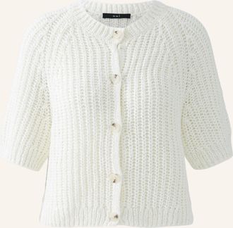 Oui Strickjacke weiss