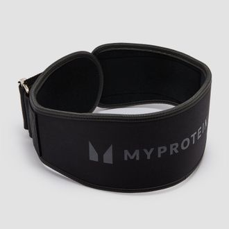 MyProtein Ceinture de musculation velcro MP - Noir - S