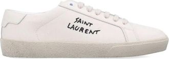 Saint Laurent Low-Top Sneaker - Saint Laurent Court Classic Sl/06 Womans Sneakers - Gr. 36 (EU) - in Wei&szlig; - f&uuml;r Damen