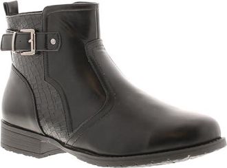 Platino Priss Bottines pour femme, Noir, 36 EU