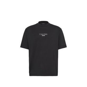 Calvin Klein T-shirt droit &agrave; logo en coton