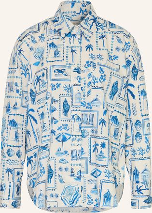 Lilienfels Lilienfels Hemdbluse blau