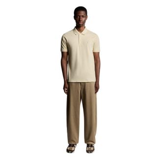 Lyle & Scott Superfine Poloshirt f&uuml;r Herren (Beige)