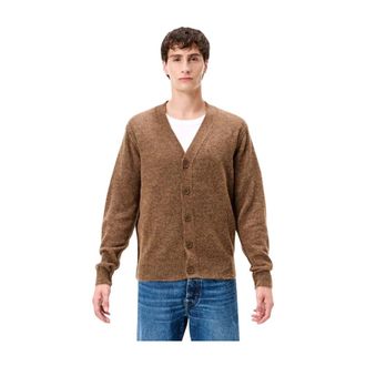 Cycle Ivan Cardigan - - Knitwear - Herren - Braun - L