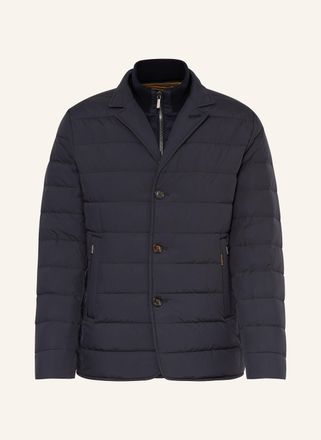 Moorer Moorer Daunenjacke Mit Herausnehmbarer Blende blau