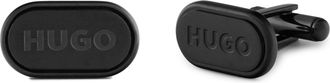 HUGO BOSS Manschettenknöpfe HUGO E-Classic-Cuf 50494892 Schwarz